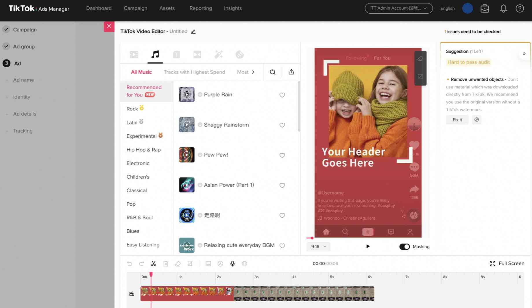 Hilfebereich für Unternehmen