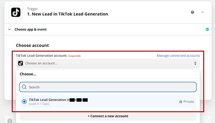 Integrate TikTok Lead Gen with Zapier | TikTok Ads Manager